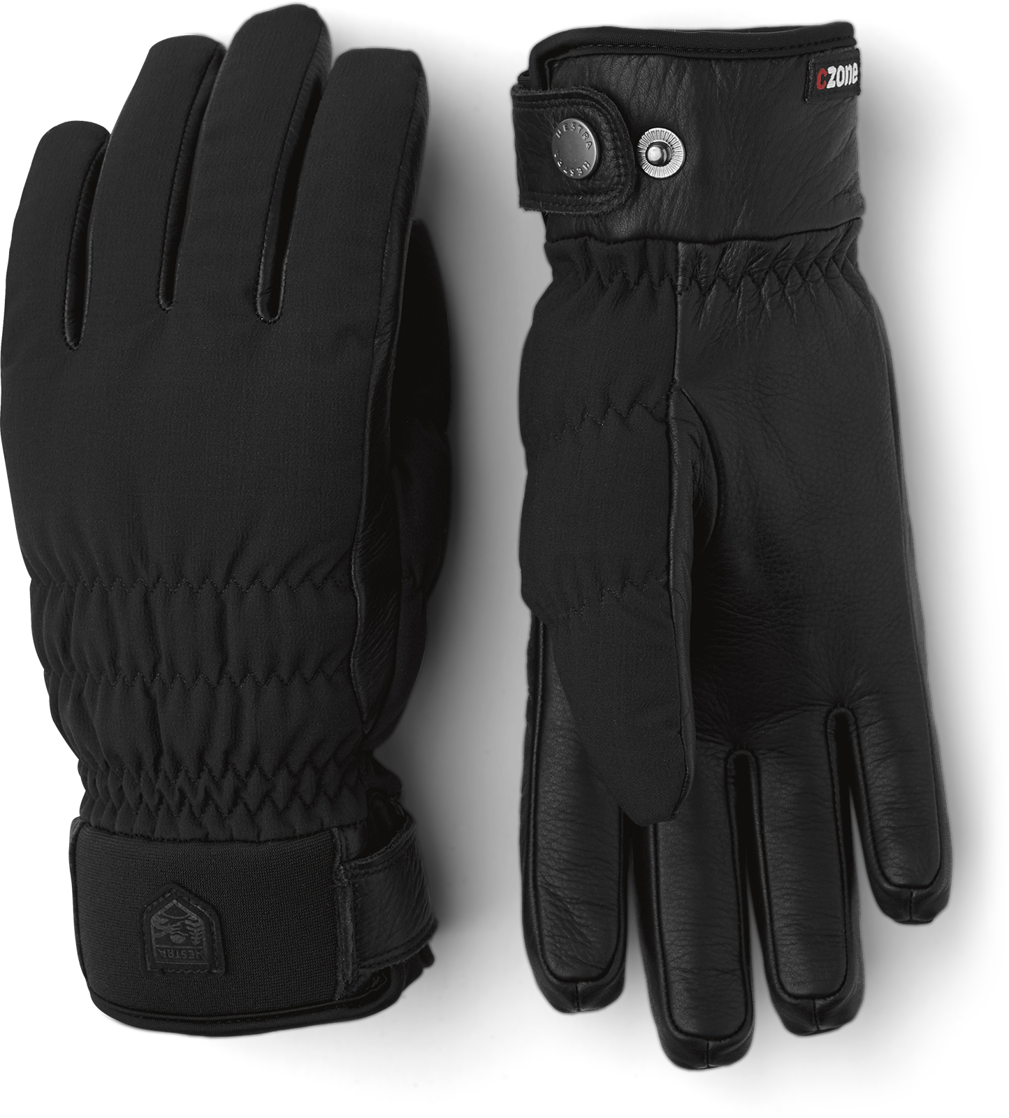 Hestra Luomi CZone Female _ 5 finger | 100 Black | 6 | 7332904014290