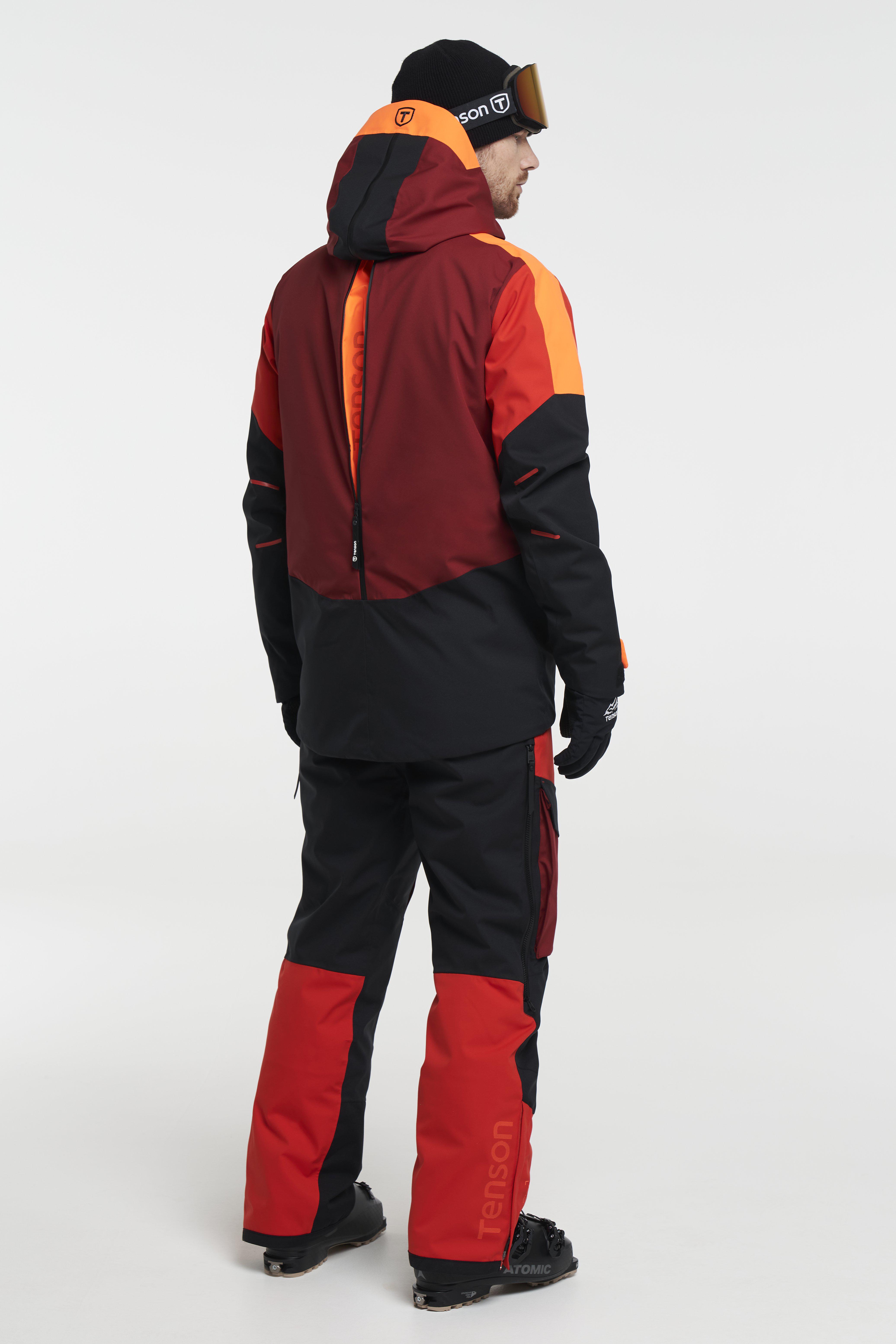 Tenson Mens Sphere Ski Jacket | 226_fiery_red | S | 7333020073475