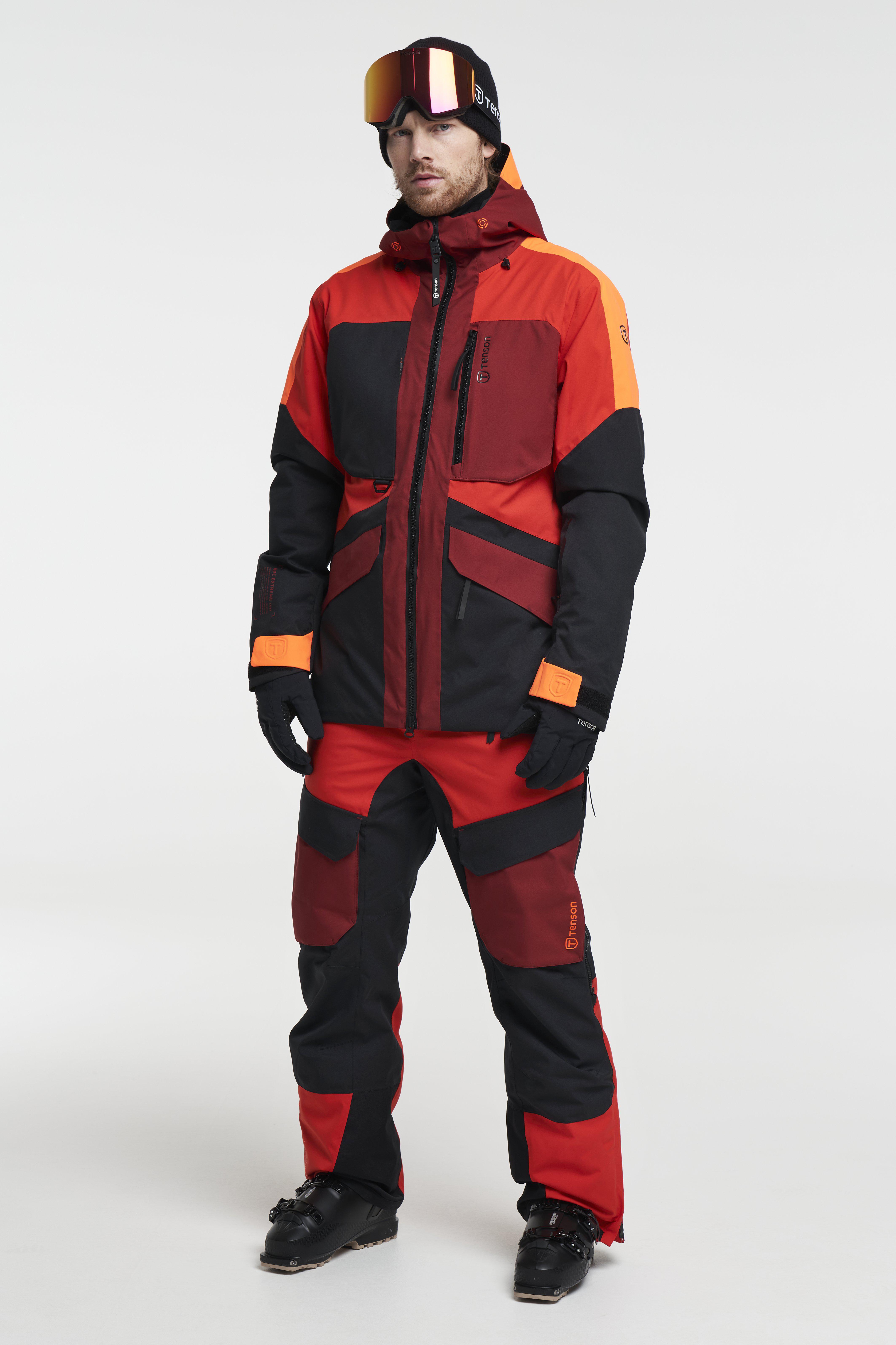 Tenson Mens Sphere Ski Jacket | 226_fiery_red | S | 7333020073475